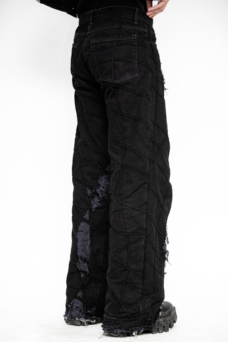 DISTRESSED CAGE DENIM – SXVSU