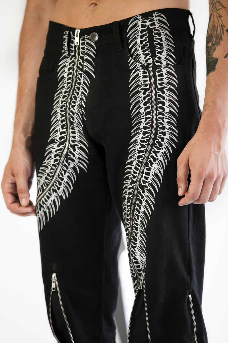 SERPENT MULTI ZIP PANTS – SXVSU